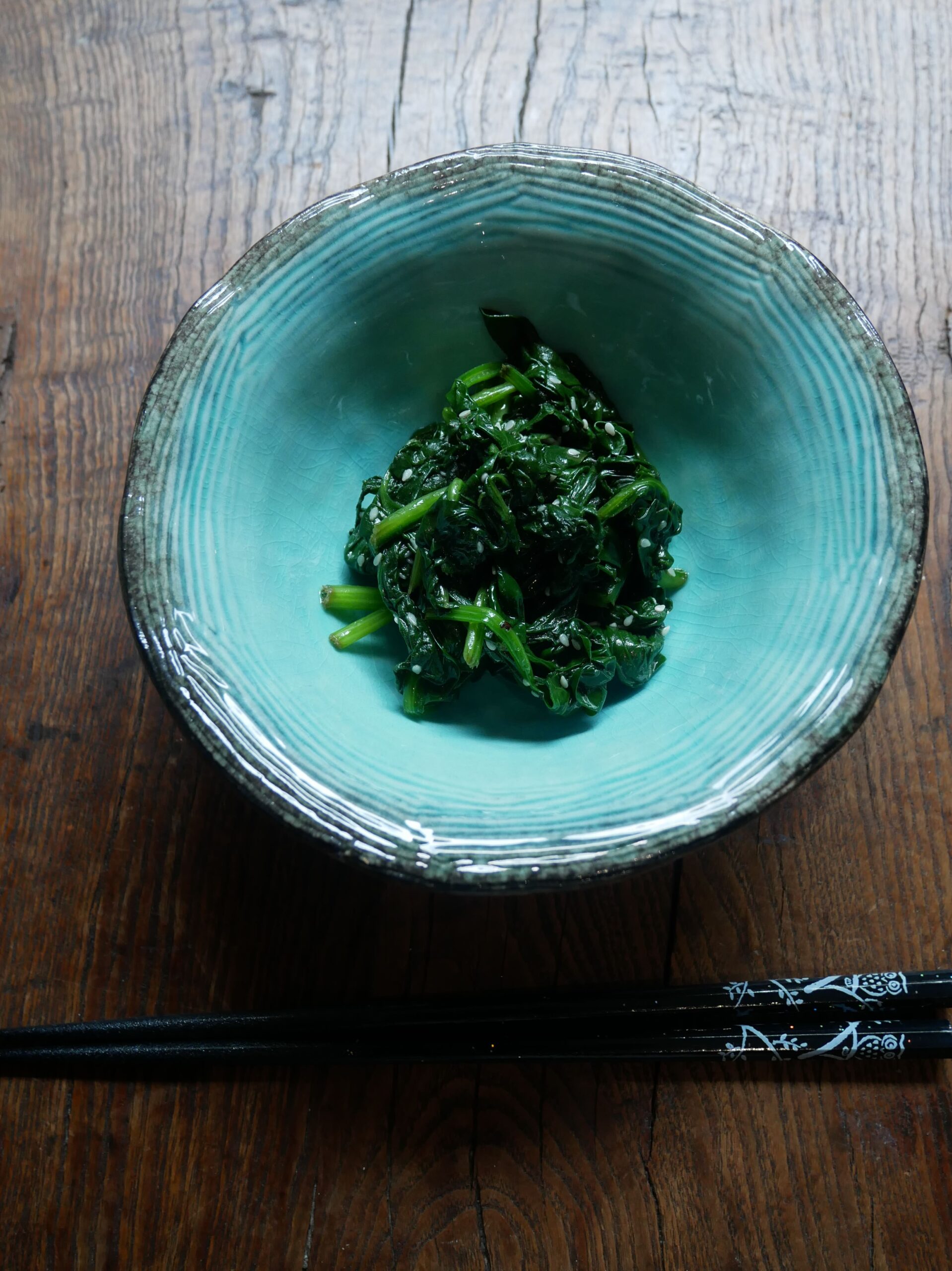 Spinach Namul Recipe (ほうれん草のナムル – Horenso no Ohitashi)