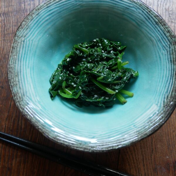 Spinach Namul Recipe (ほうれん草のナムル – Horenso no Ohitashi)