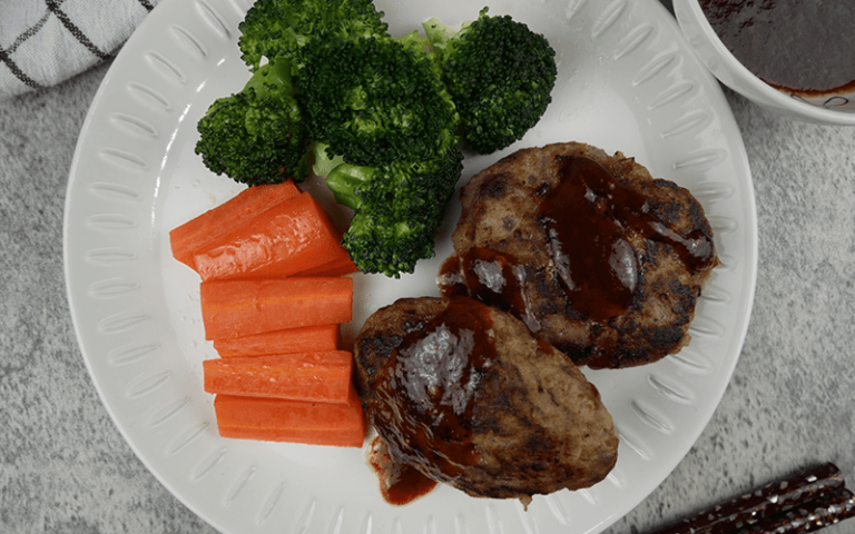 Hambagu Recipe ( 和風ハンバーグ – Japanese Hamburger Steak )