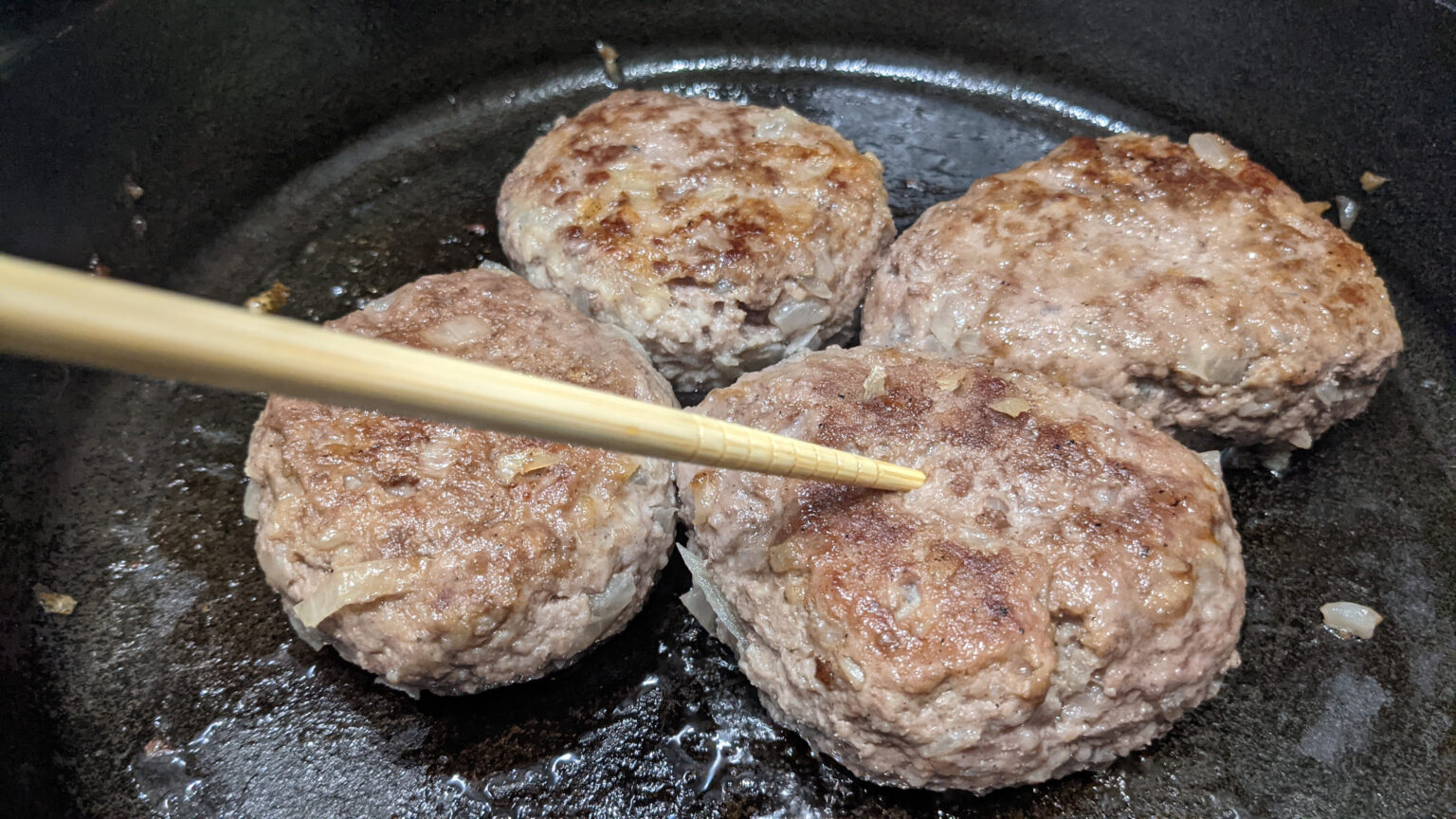Hambagu Recipe ( 和風ハンバーグ – Japanese Hamburger Steak )