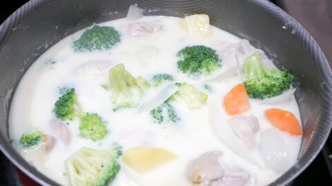 Cream Stew Recipe ( クリームシチュー – Japanese white Stew )