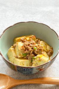 Mabo Dofu Recipe ( 麻婆豆腐 – Japanese Mapo Tofu)