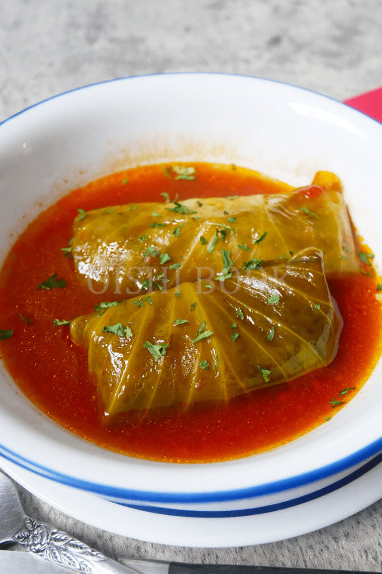 Kyabetsu Roll Recipe ( ロールキャベツ – Japanese Stuffed Cabbage Rolls）