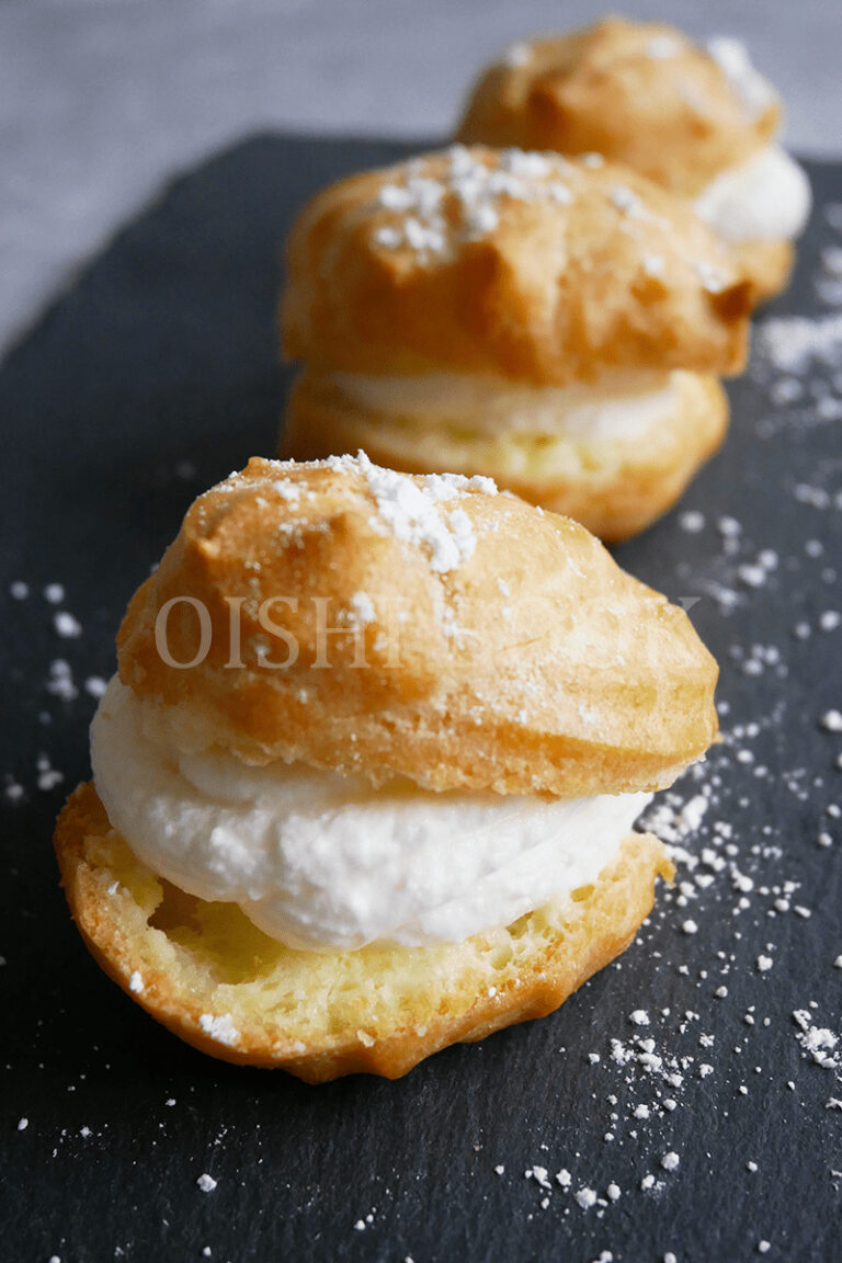 Shu Cream（シュークリーム – Japanese Cream Puff）