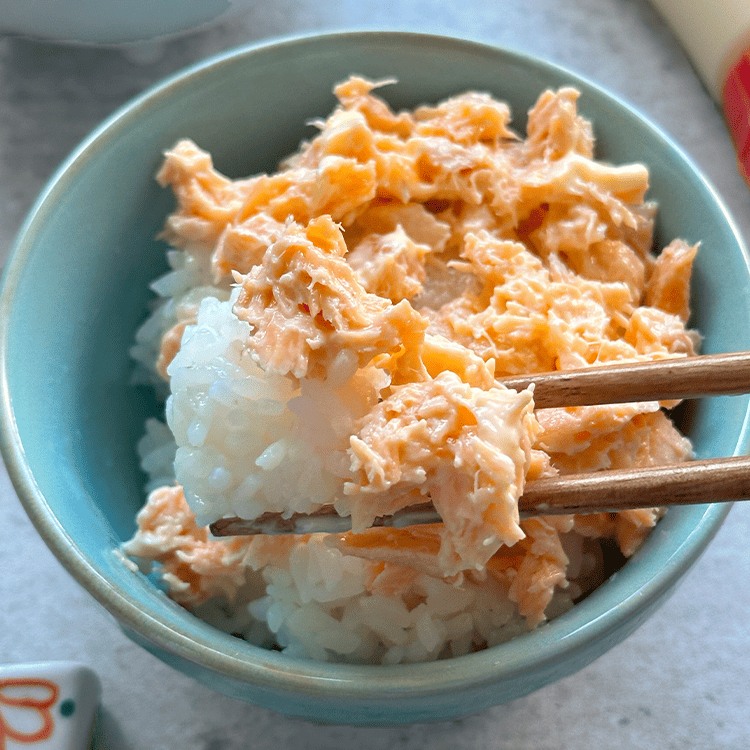 Salmon Mayonnaise Rice Bowl(Shake Mayo don : 鮭マヨご飯)